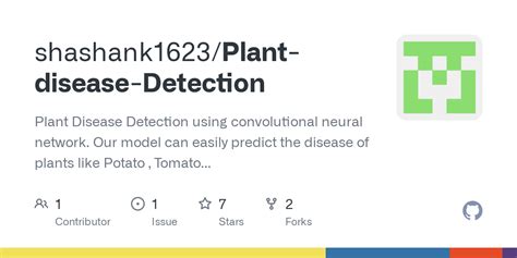 Plant Disease Detectionsavedmodels1savedmodelpb At Master · Shashank1623plant Disease