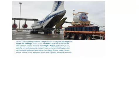 PPT Customs Clearance Processing Import Export Declaration Sea Freight Air Freight