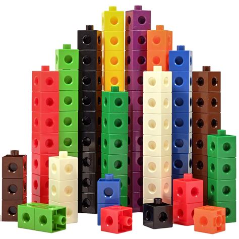 Edxeducationlinking Cubes Set Of 100 Counting Cubes Color Sorting Toys Desertcart Brunei