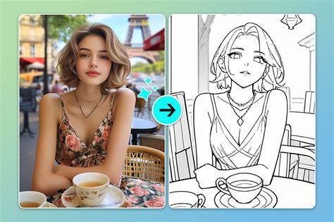 Photo To Outline Drawing Online With Ai For Free Insmind