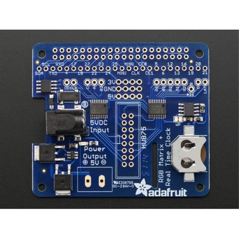 Adafruit Rgb Matrix Hat Rtc For Raspberry Pi Mini Kit At Mg Super Labs India
