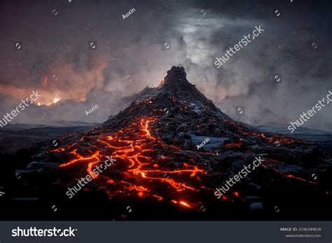 Red Volcano