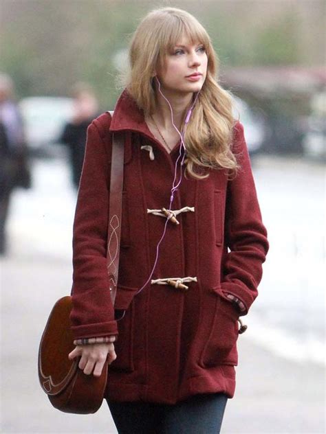 Taylor Swift Bound Seam Toggle Duffle Coat Iconic Jacket