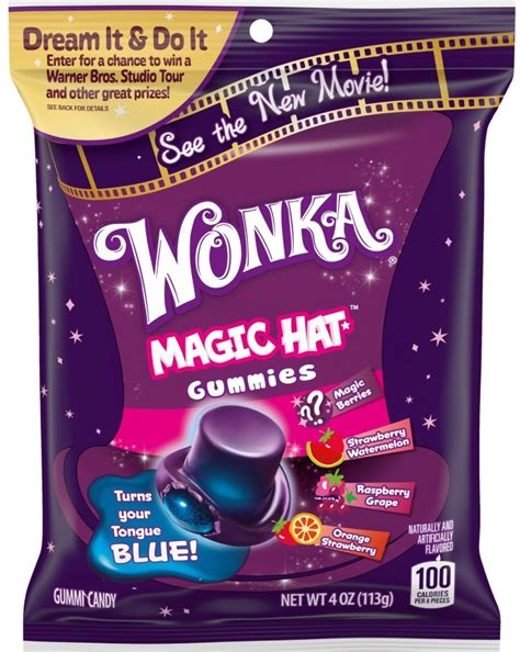 New Wonka Magic Hat Gummies Limited Edition
