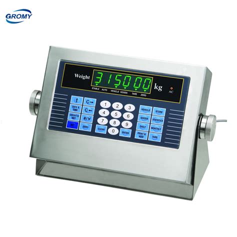 Chinese Stainless Steel Weighing Indicator Electronic Indicator For Weighing Scales China