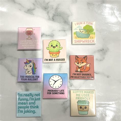 Funny Fridge Magnets Etsy