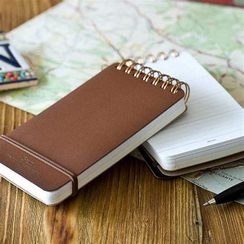 Leather Notepad Etsy