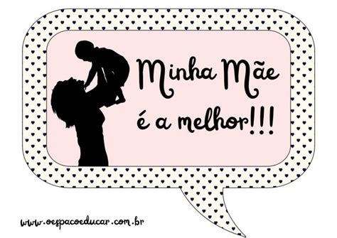 Dia Das Mães 14 Modelos De Plaquinhas Para Fotos Blog Espaço Educar