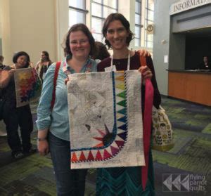 QuiltCon Recap Part 2 Classes Swap And More Flying Parrot Quilts