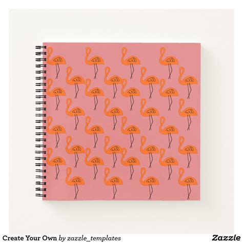 Create Your Own Spiral Notebook Zazzle Create Yourself Spiral Notebook Notebook