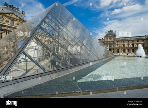 Louvre Museum Pyramid Entrance