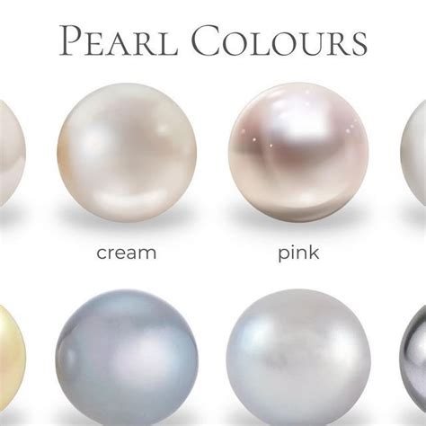 Discover The Stunning Variety Of Pearl Colours Types Of Pearls By