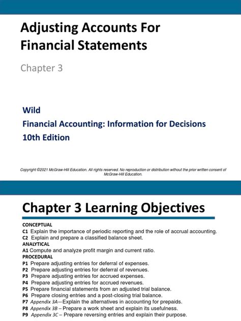 wild fa 10e ch03 ppt pdf pdf depreciation deferral