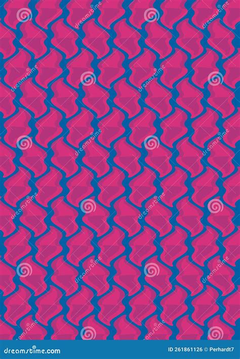 Symmetrical Red Flame Pattern Stock Illustration Illustration Of