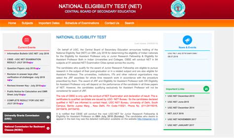 UGC NET 2018 19 December Application Eligibility Dates Pattern NTA And Other Important Details