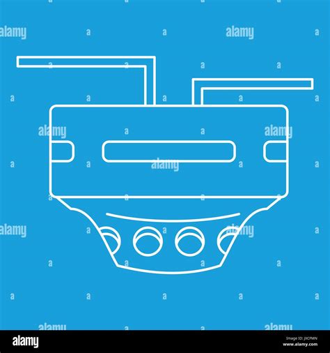 Monitor Socket Icon Outline Style Stock Vector Image Art Alamy