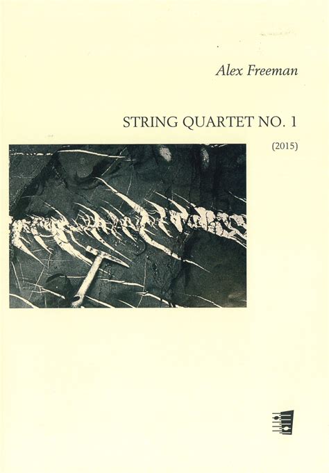 Alex Freeman String Quartet No 1 Fennica Gehrman