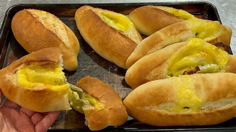 Bolillos Rellenos De Queso Y Jalapeños Youtube Comida Queso Jalapeño