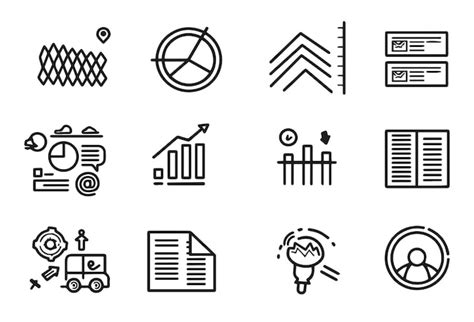 Premium Vector Vector Analytics Icon Illustration