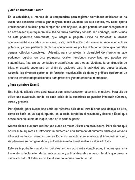excel pdf microsoft excel ventana informática