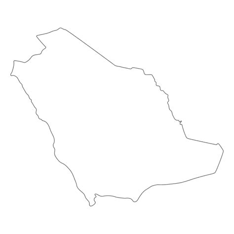 Saudi Arabia Map Pngs For Free Download