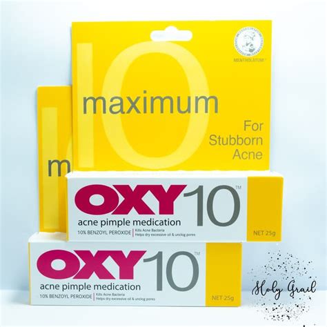 Jual Oxy 10 25gram 100 Original Obat Jerawat Oxy 10 Shopee
