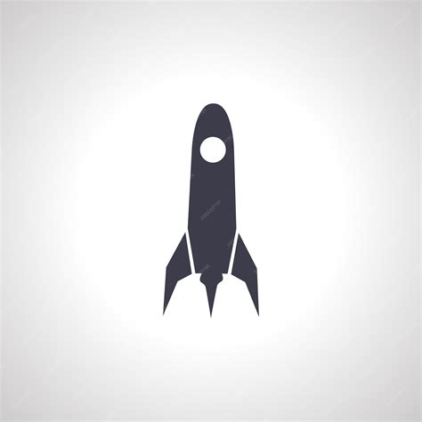Premium Vector Space Rocket Icon Space Rocket Isolated Icon