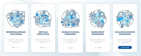 Mobile App Onboarding Page Screen Featuring Effective Business Models