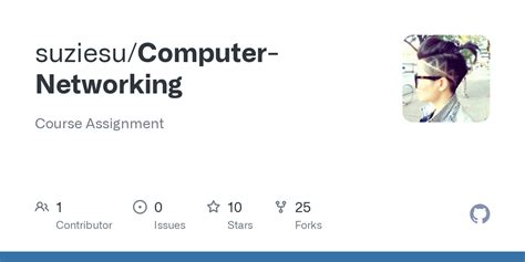 GitHub Suziesu Computer Networking Course Assignment