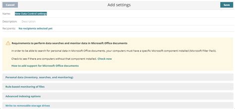 Configure Advanced Indexing In Data Control