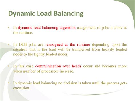 load balancing in distributed computing pptx