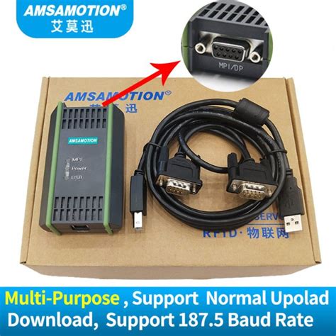 Plc Programozó Kábel 6es7972 0cb20 0xa0 Siemens S7 200 300 400 Usb Mpi Isolated Mpi Ppi