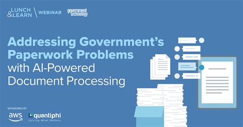 Addressing Governments Paperwork Problems With Ai Powered Document Processing