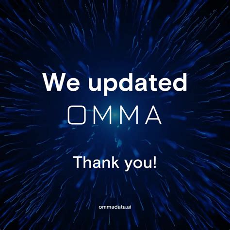 OMMA 2.1 ARRIVES - OMMA Data - Quality Data Starts with OMMA