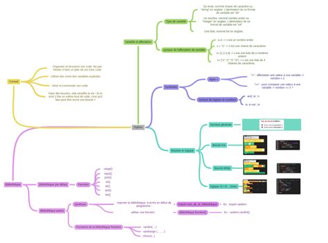 Python Coggle Diagram