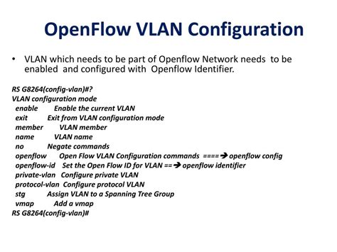 PPT OpenFlow Global Configuration PowerPoint Presentation Free