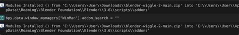 Wiggle Bones Not Installing In Blender 368 Rblenderhelp