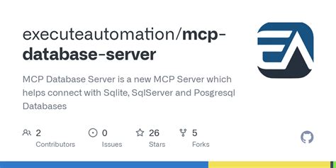 Mcp Database Serverindexts At Main · Executeautomationmcp Database