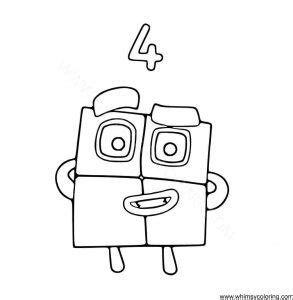 10 Numberblocks Coloring Pages To Print Whimsy Coloring