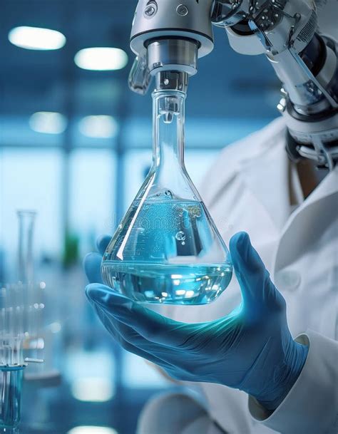 Innovative Robotic Arm Conducting Precision Experiments Stock Image Image Of Laboratory