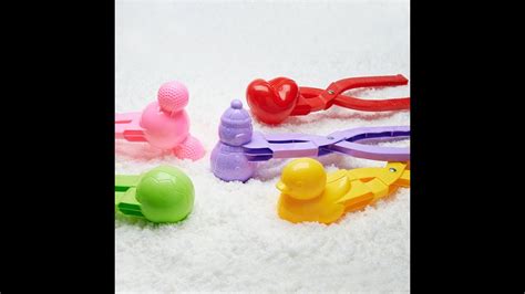 엠플로우 눈오리집게 스노우볼 메이커 Youtube