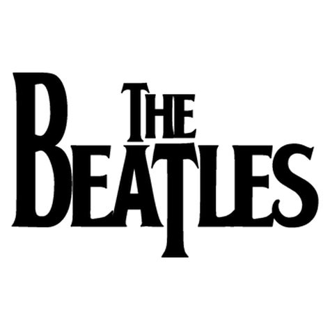 The Beatles Logo Sticker