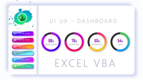 Excel VBA UI Design Formulários e Botões Personalizados - YouTube