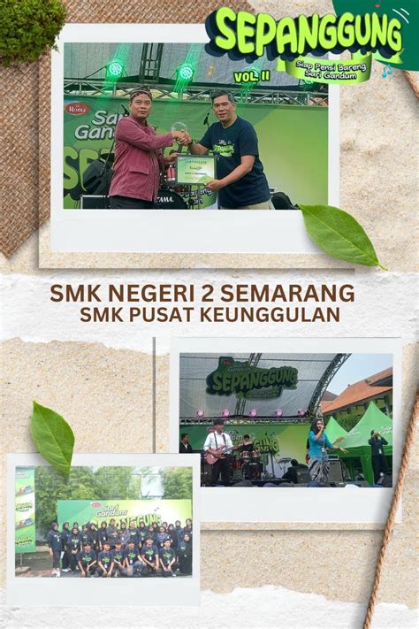 konser sepanggung bersama sari gandum di smk negeri 2 semarang smk
