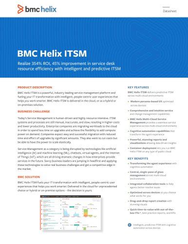 bmc helix itsm bmc software pdf catalogs technical documentation