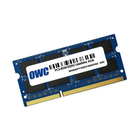 OWC Mac Memory 8GB 1066Mhz DDR3 SODIMM Mac Memory Bundle Deals