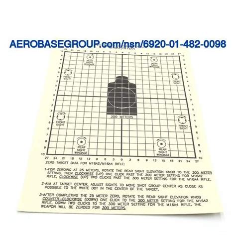 Nsn 6920 01 482 0098 Zeroing Target Aerobase Group Inc