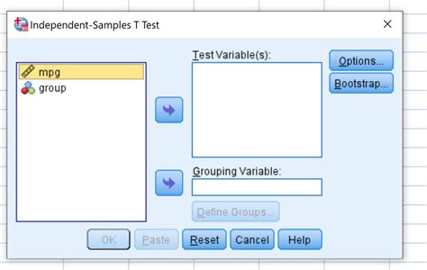 How To Perform A Two Sample T Test In Spss