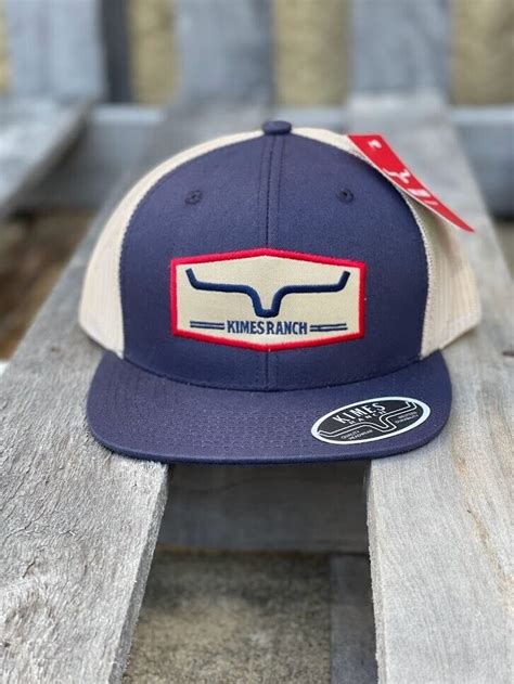 Kimes Ranch Replay Trucker Navy Cap Ebay Navy Cap Country Hats
