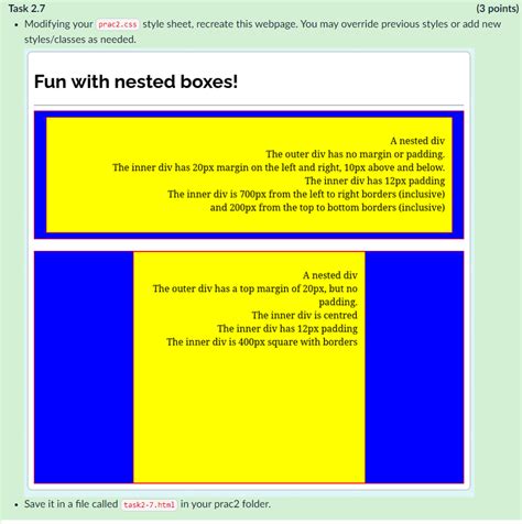 Solved Task 27 3 Points • Modifying Your Prac2css Style